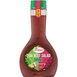Praise Mini Thai Beef Salad Dressing 140ml | Woolworths