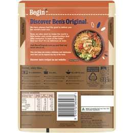 Ben's Original Brown Microwave Rice Pouch 250g | Woolworths