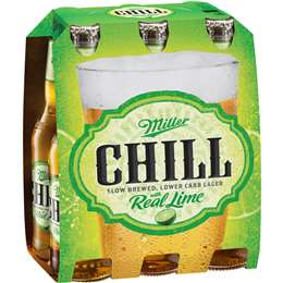 Miller Chill Lager Bottle 330ml | Woolworths