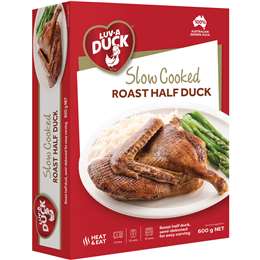 Luv-a-duck Slow Cooked Roast Half Duck 600g | Woolworths