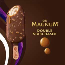 Magnum Double Frozen Dessert Sticks Starchaser 4 X 85 Ml | Woolworths