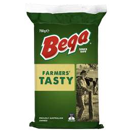 Bega Tasty Cheese Block Tasty 750g | Woolworths