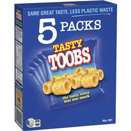 Tasty Toobs Multipack 5 Pack | Woolworths