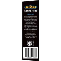 Marathon Spring Rolls 660g | Woolworths