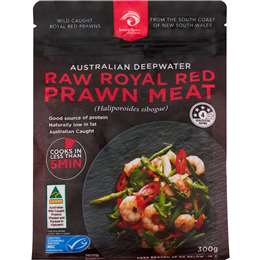 Better Choice Fisheries Australian Raw Royal Red Prawn Meat 300g ...