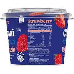 Chobani Fit Strawberry Greek Yogurt 680g | Woolworths