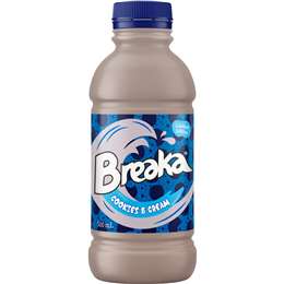 Breaka Cookies & Cream Flavoured Milk 500ml | Woolworths