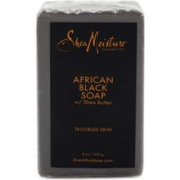 Shea Moisture African Black Soap Bar With Shea Butter Each | Woolworths