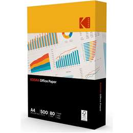 Kodak A4 Office 80gsm Copier Laser Inkjet Copy Print Paper Sheets 500 ...