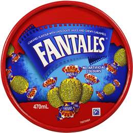 Nestle Fantales Tub 470ml | Woolworths