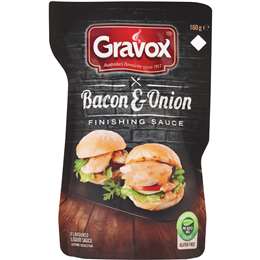 Gravox Finishing Sauce Bacon & Onion 160g | Woolworths