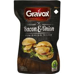 Gravox Finishing Sauce Bacon & Onion 160g | Woolworths