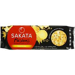 Sakata Fusions Rice Crackers Sweet & Sour 90g | Woolworths