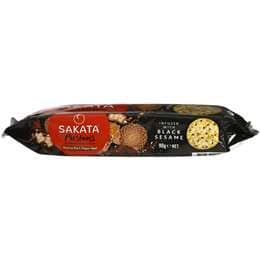 Sakata Fusions Rice Crackers Sizzling Black Pepper Beef 90g | Woolworths