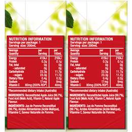 Golden Circle Apple Juice No Added Sugar Popper Lunchbox Fruit Juices ...