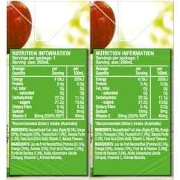 Golden Circle Fruit Juice Box Poppers Tropical Juice No Added Sugar ...