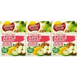 Golden Circle Apple & Mango Juice Poppers No Added Sugar Multipack ...