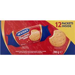 Mcvitie's Digestives Minis Biscuits Multipack 12 Pack | Woolworths