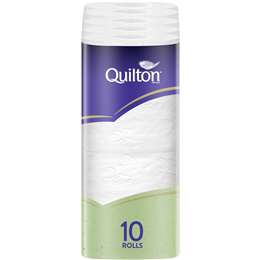 Quilton 3 Ply Toilet Tissue Ecoply 10 Pack | Woolworths