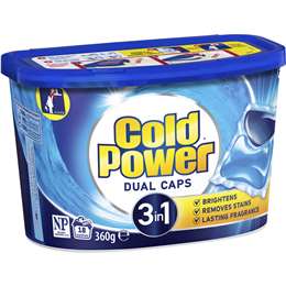 Cold Power Regular Front & Top Liquid Capsules 18 Pack | Woolworths