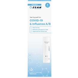 2san Dual Covid-19 Flu A & B Test 2 Pack | Woolworths