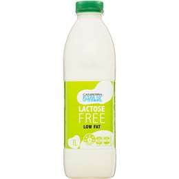 Canberra Milk Lactose Free Low Fat Milk 1l | Woolworths