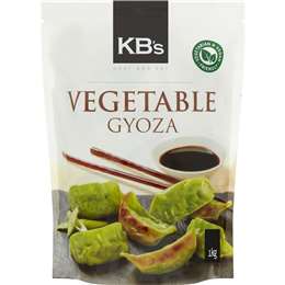 Kb Seafood Co. Vegetable Gyoza 1kg | Woolworths