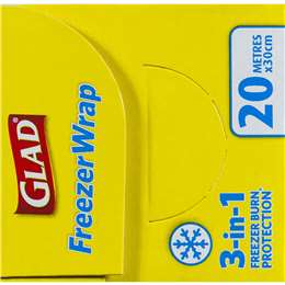 Glad Freezer Wrap 20m | Woolworths