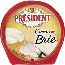 President Creme De Brie Spreadable Cheese 125g | Woolworths