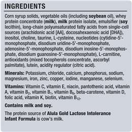 Alula Gold Lactose Intolerance 0-12 Mth Infant Formula 900g | Woolworths