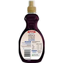 Queen Sugar Free Blueberry Maple Flavoured Syrup 355ml | Woolworths