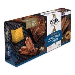 Beak & Sons Slow Cooked Bbq Pork Ribs 650g | Woolworths