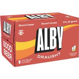 Alby Draught Bottle 330ml | Woolworths