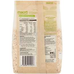 Macro Organic Honey Almond Bircher Muesli 500g | Woolworths