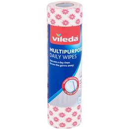 Vileda Multipurpose Daily Wipes 40 Pack | Woolworths