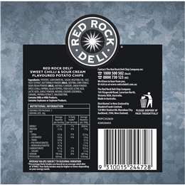 Red Rock Deli Potato Chips Multipack Sweet Chilli & Sour Cream Deli ...