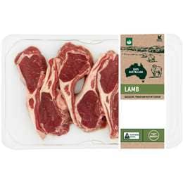 Woolworths Lamb Cutlets 400g - 600g | Woolworths