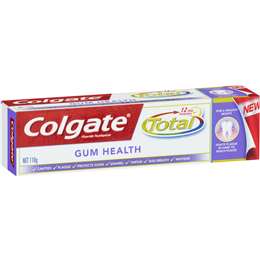 Colgate Total Gum Health 12 Hour Protection Toothpaste 110g | Woolworths