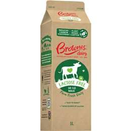 Brownes Dairy Lactose Free Hi-lo Milk 1l | Woolworths