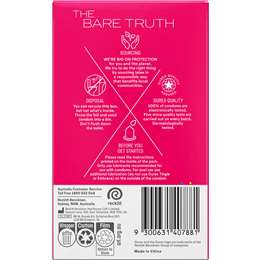 Durex Pleasure Me Ribbed & Dotted Regular Fit Condoms 30 Pack | Woolworths