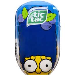 Tic Tac Simpsons Blueberry 98g | Woolworths