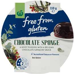 Woolworths Free From Gluten Chocolate Sponge Pudding 110g | Woolworths
