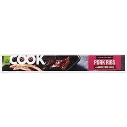 Woolworths Cook Slow Cooked Pork Ribs In Smokey Bbq Sauce 650g | Woolworths