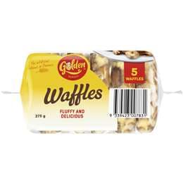 Golden Waffles Fluffy & Delicious 5 Pack | Woolworths