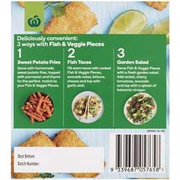 Woolworths Fish & Veggie Pieces 12 Pack | Woolworths