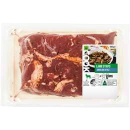 Woolworths Cook Lamb Strips Souvlaki 500g | Woolworths