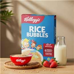 Kellogg's Rice Bubbles Puffed Rice Breakfast Cereal 250g | Woolworths