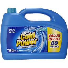 Cold Power Front Loader Liquid Regular 4l | Woolworths