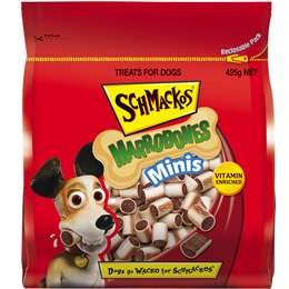Schmackos Marrobones Mini Dog Treats 425g | Woolworths