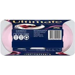 Ultimate Danone Double Cream Yoghurt Black Cherry 115g X 4 Pack ...